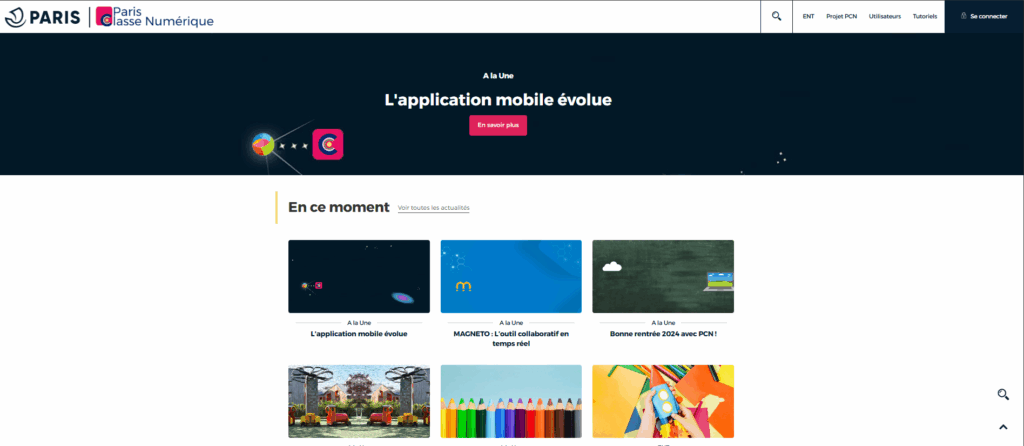 Paris Classe Numérique : Guide de connexion et d'utilisation